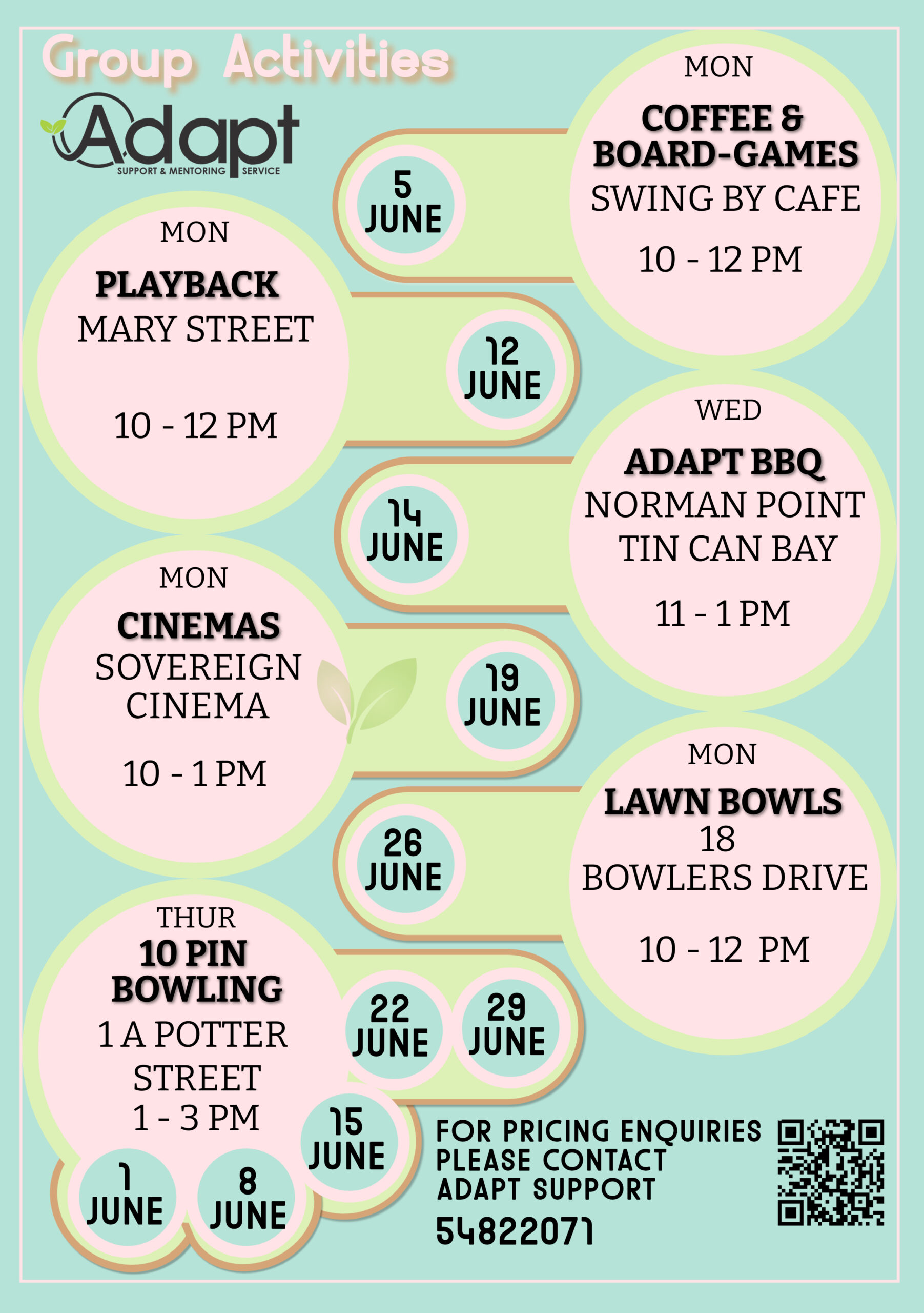 Group Activities 2023 | Adapt SUPPORT